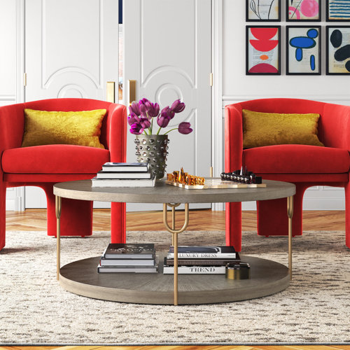 Wayfair | Gold Coffee Tables You'll Love in 2023