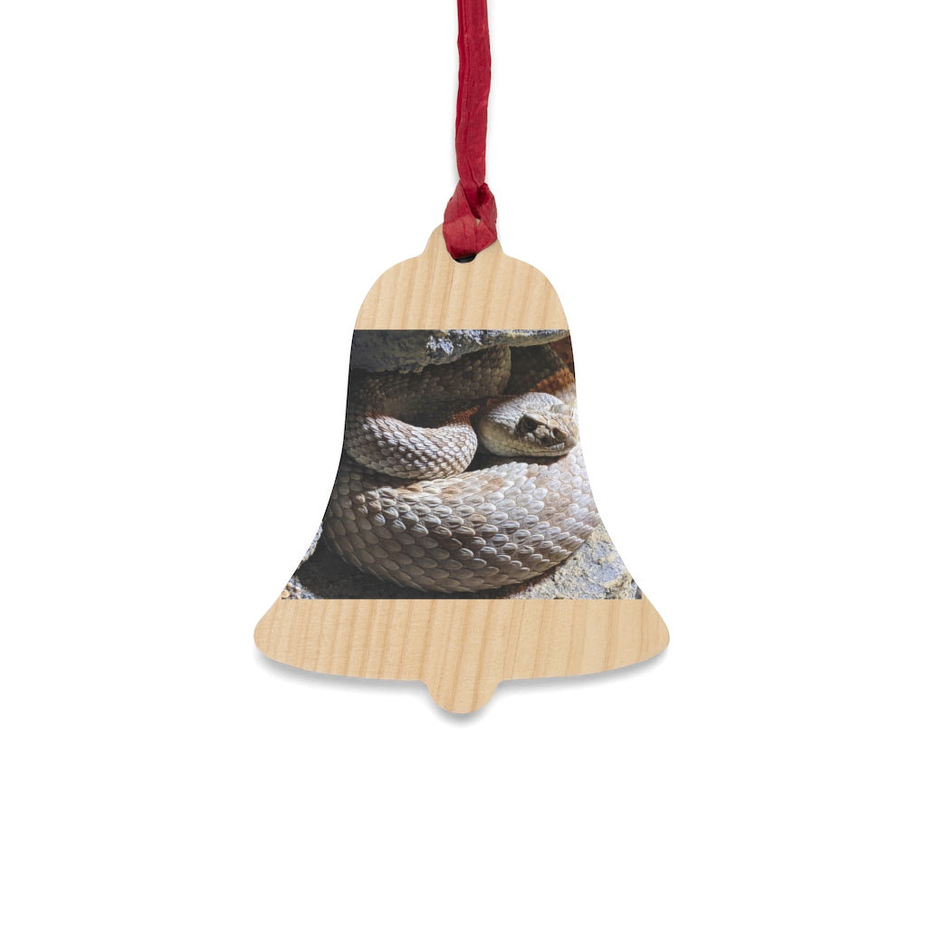The Holiday Aisle® Snake Wooden Christmas Holiday Shaped Ornament ...