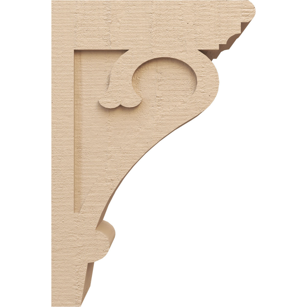 Ekena Millwork Series 2 Classic Mayflower Rough Cedar TimberThane ...