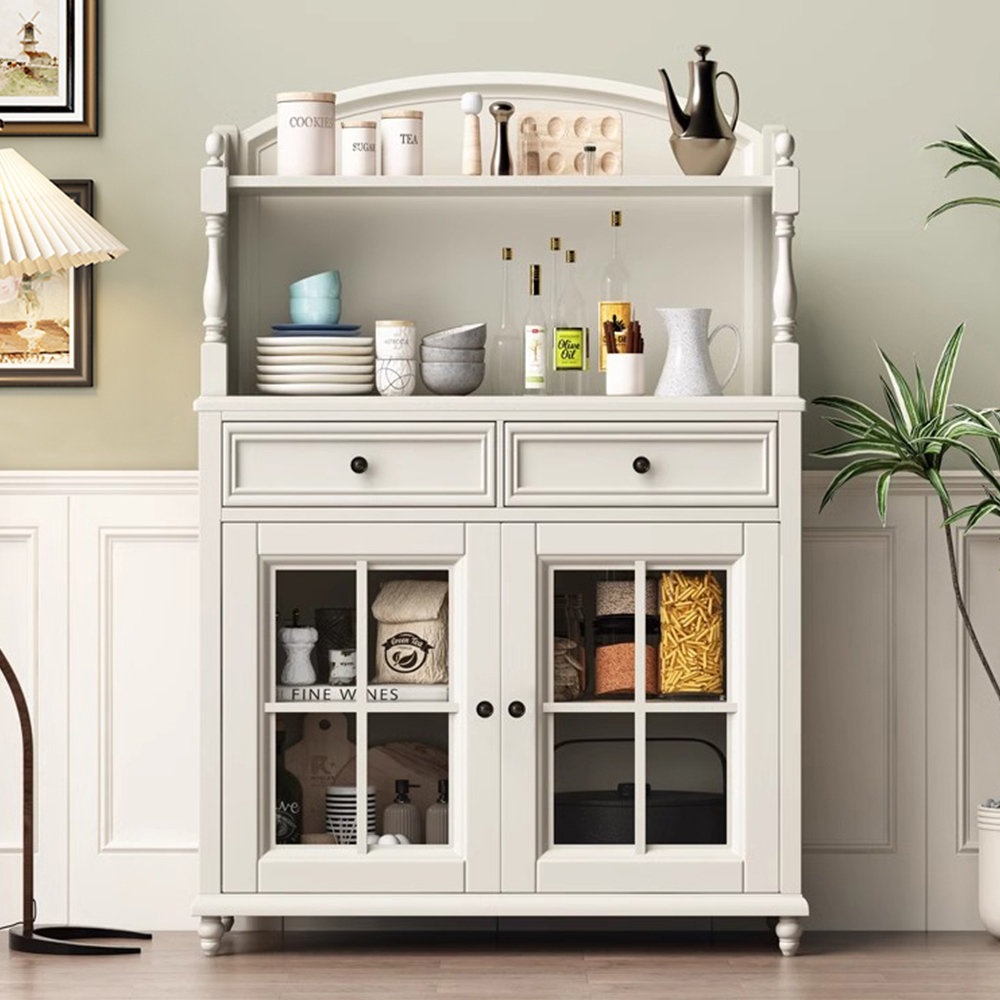 Dream cabinet All Solid Wood Simple Wall Storage Cabinet 58.66 Kitchen ...