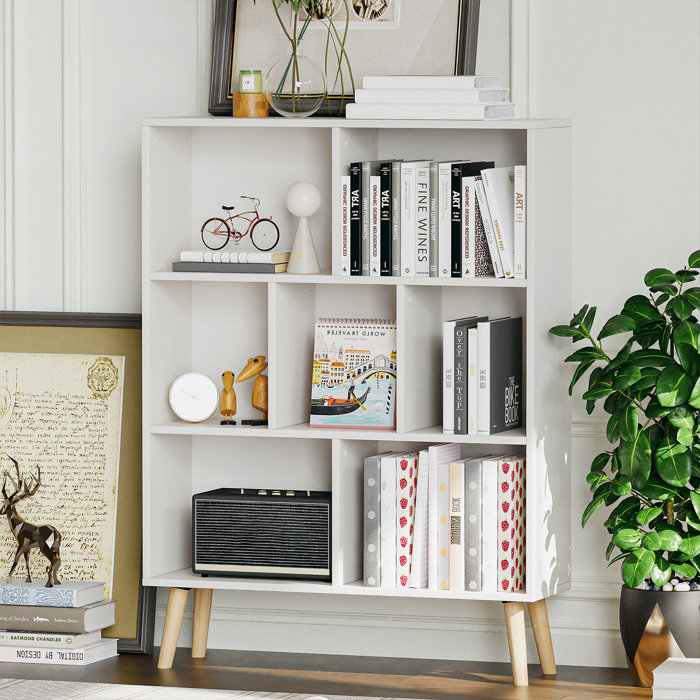 George Oliver Jaen Bookcase & Reviews | Wayfair