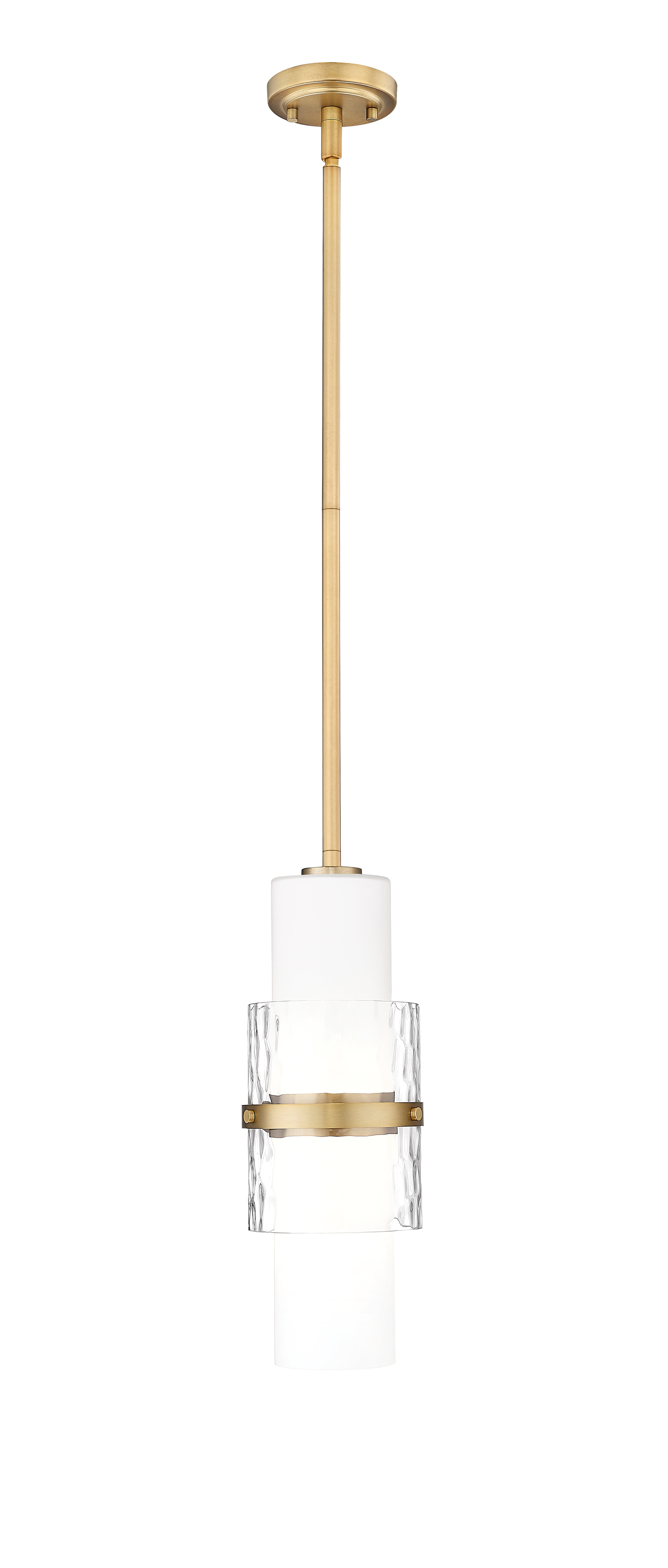 Wade Logan Bryelle 1 Light Pendant in Modern Gold - Wayfair Canada