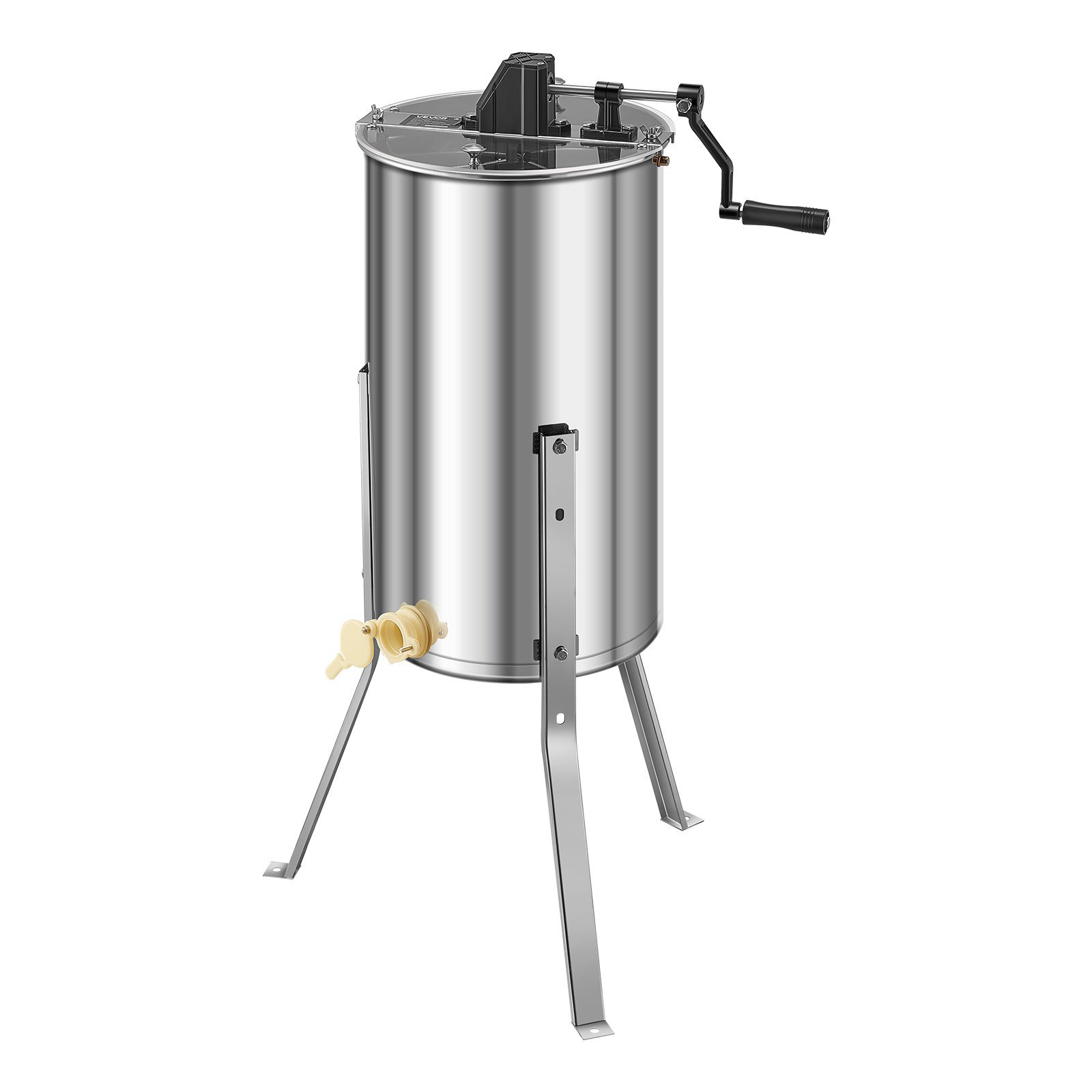WORLD SHOP BOX Honey Extractor, 2 Frame Manual Honey Spinner With ...