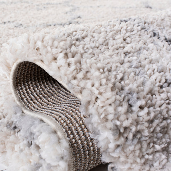 Etta Avenue™ Amarion Geometric Gray/Ivory Area Rug & Reviews | Wayfair