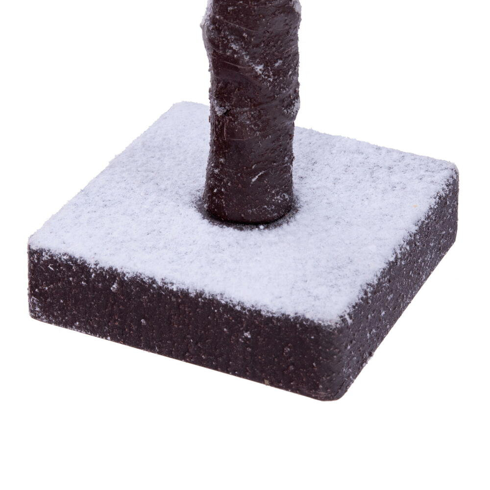 Primrue Vickerman LED Brown Frosted Twig Tree 24'' Faux Tree - Wayfair ...