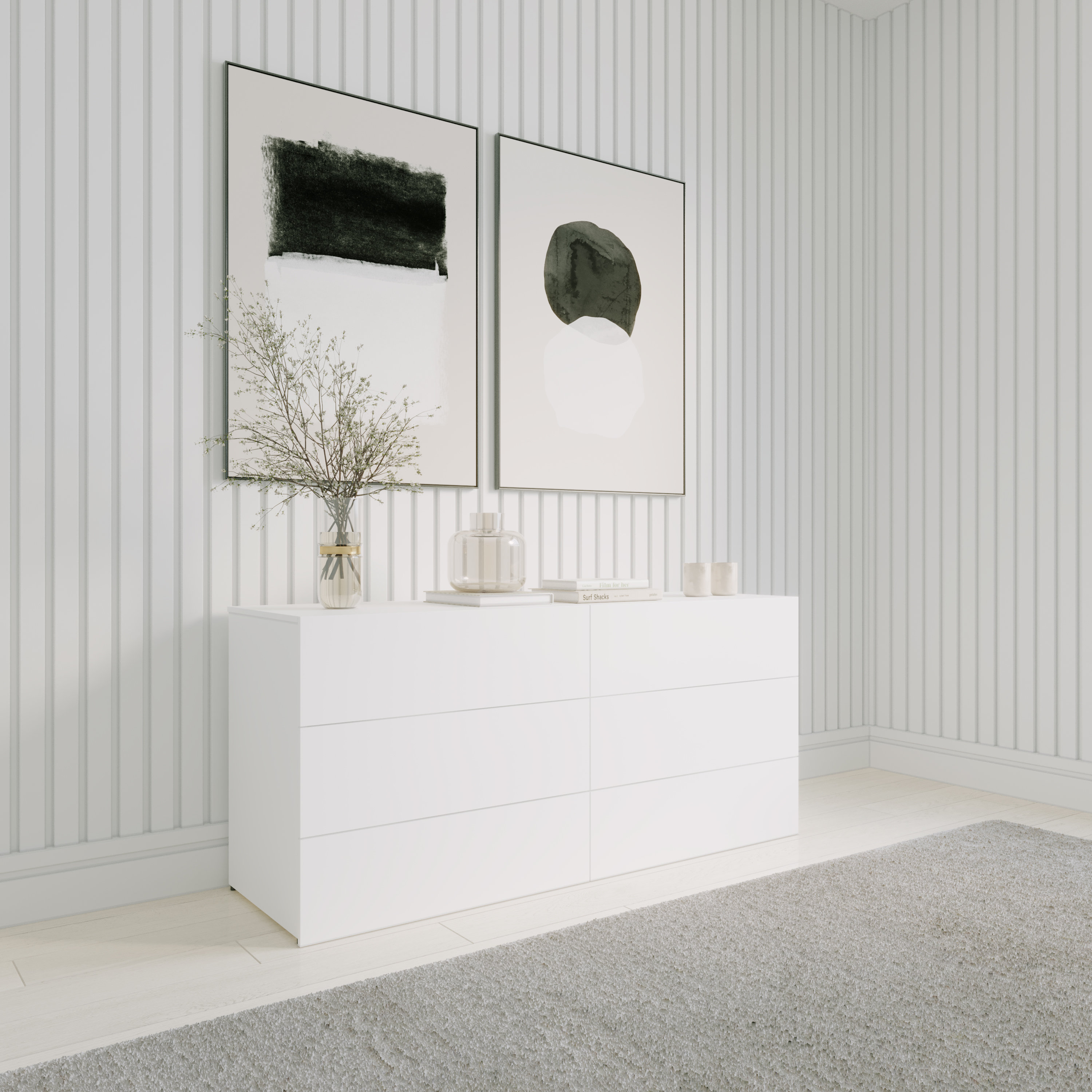 Ivy Bronx Hansmartin 6 - Drawer Dresser & Reviews - Wayfair Canada