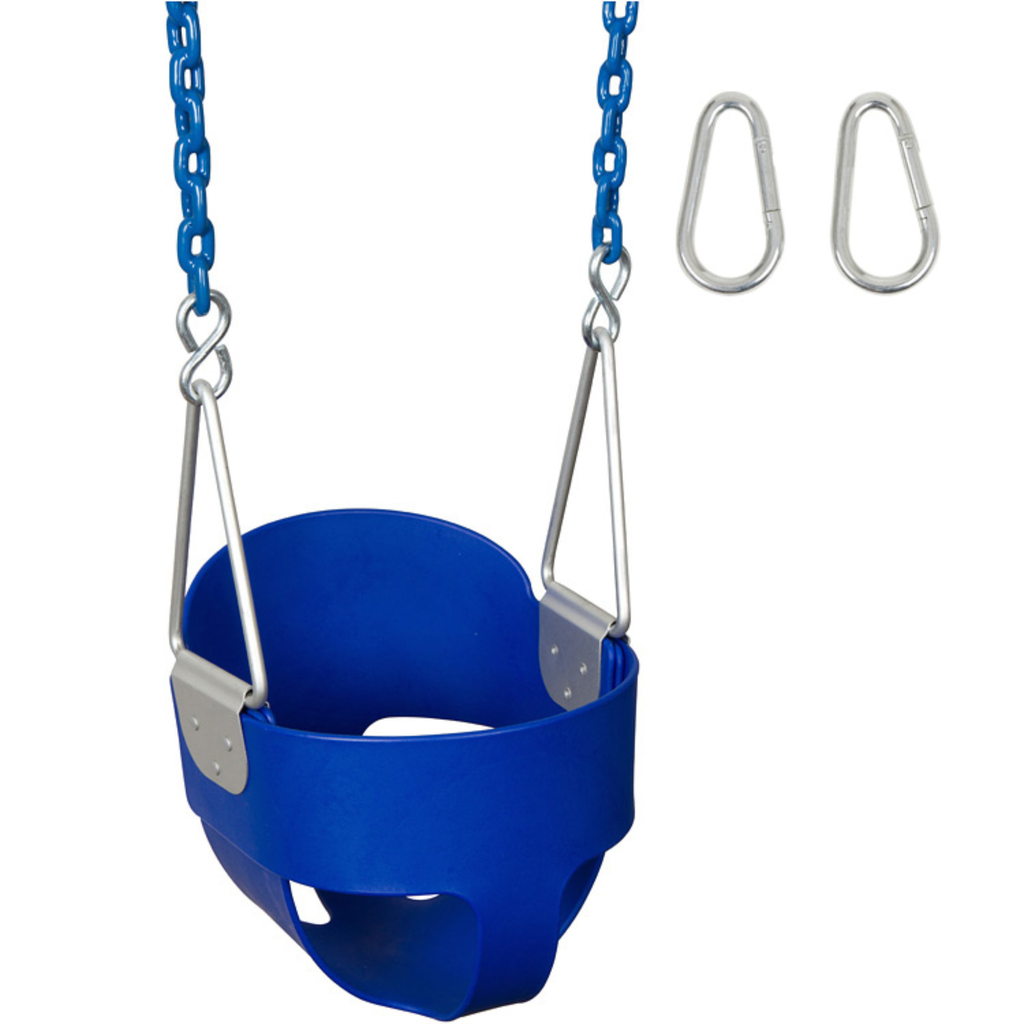Swing Set Stuff Highback Full Bucket Swing Seat with 8.5 Ft. Coated ...