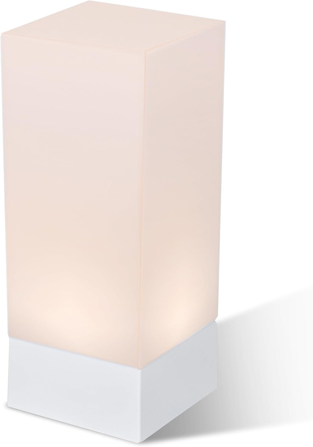 Everly Quinn Kosher Shabbat Lamp, LED Dimmable Square Table Lamp For ...