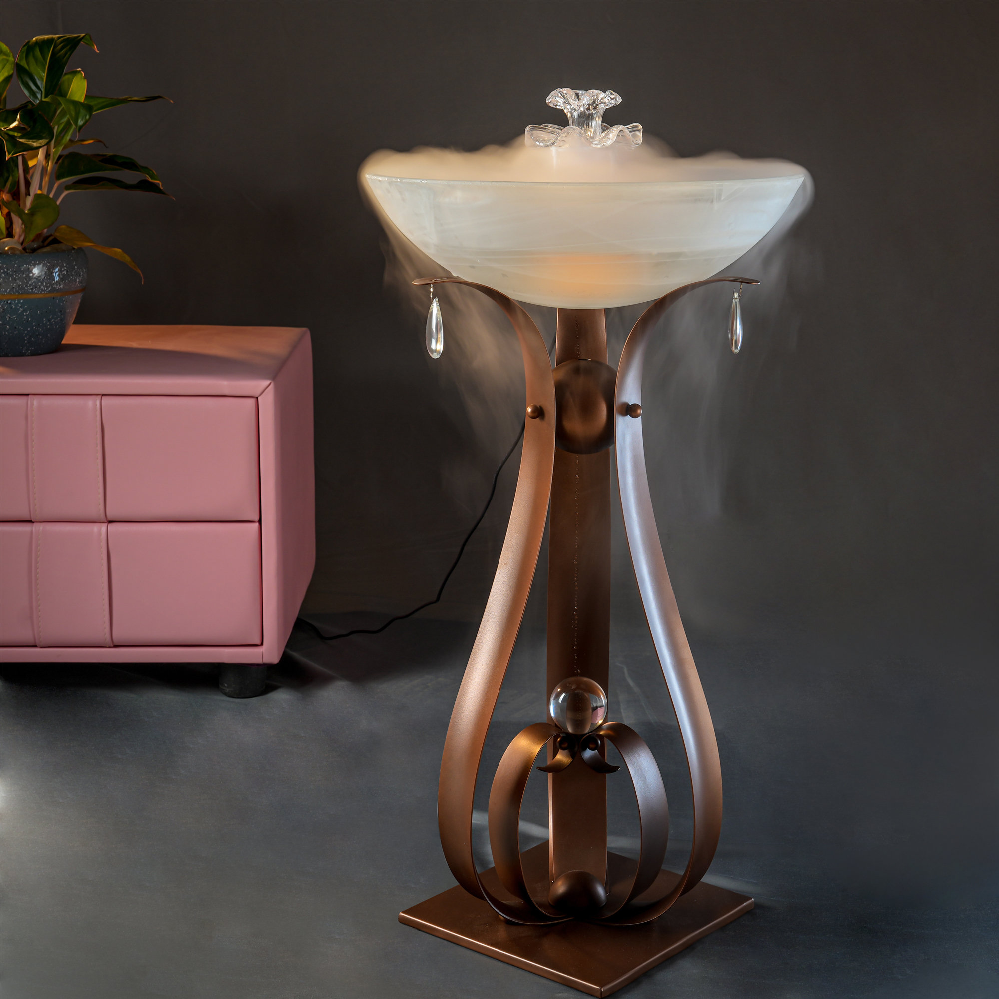 PONDO Versatile Mood Mist Lamp Ultrasonic LED Night Light Humidifier ...