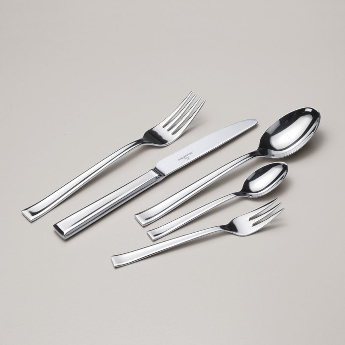 Villeroy & Boch Victor 60 Piece Flatware Set, Service for 12 & Reviews ...