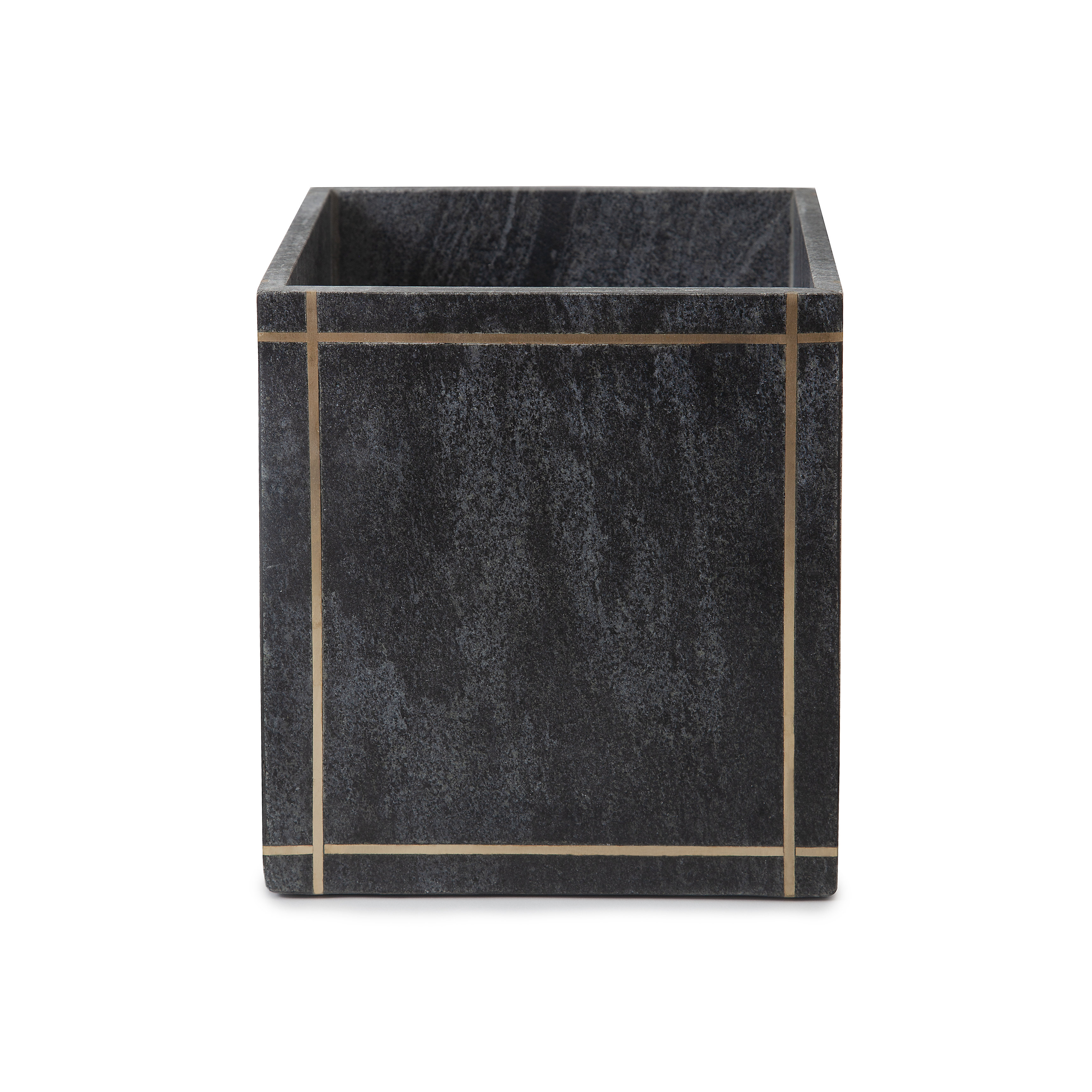 Joss & Main Stone Open Trash Can | Wayfair