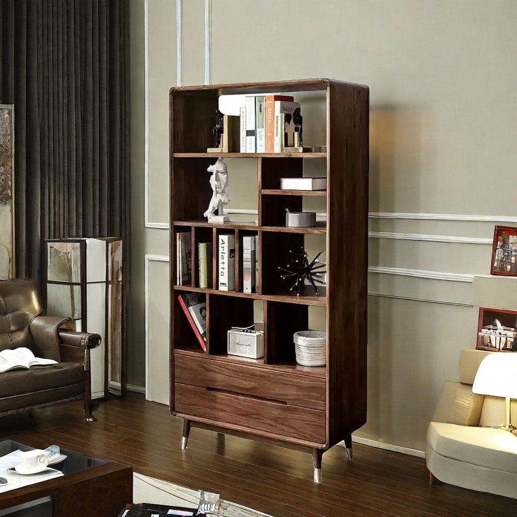 Parttlion Japanese style storage simple bookcase | Wayfair