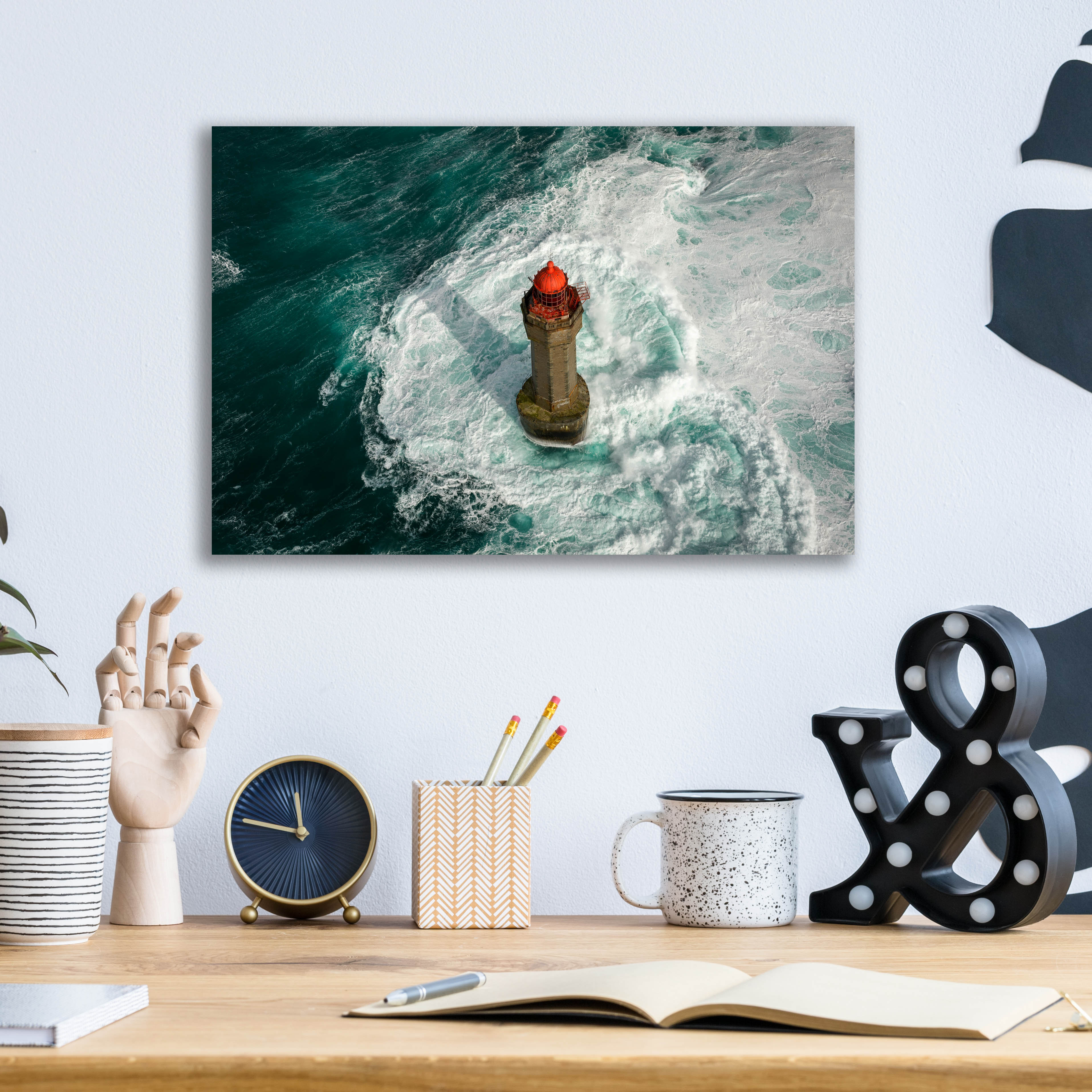 Breakwater Bay " Phare De La Jument " by Mathieu Rivrin | Wayfair