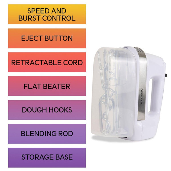 Kenmore 5 Speed Hand Mixer | Wayfair