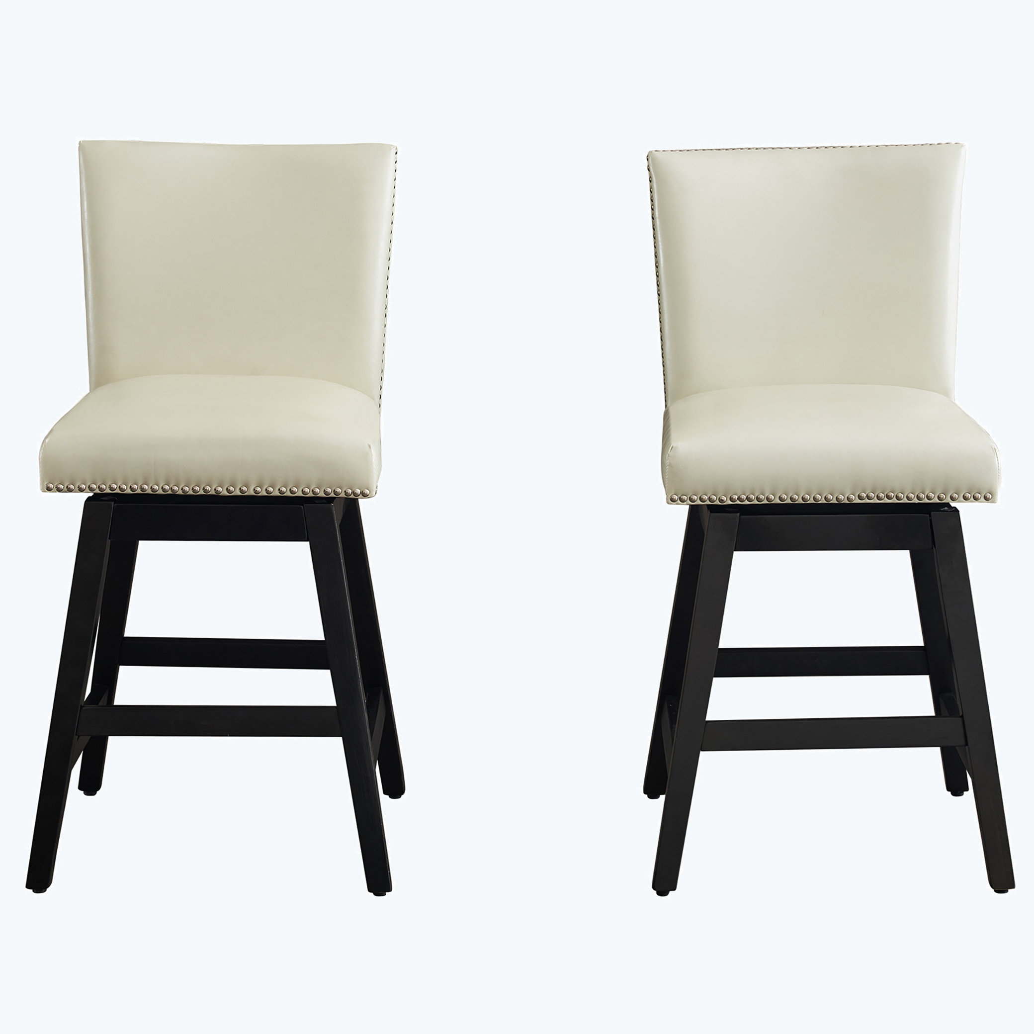 Red Barrel Studio® Unfinished Swivel 26'' Counter Stool | Wayfair