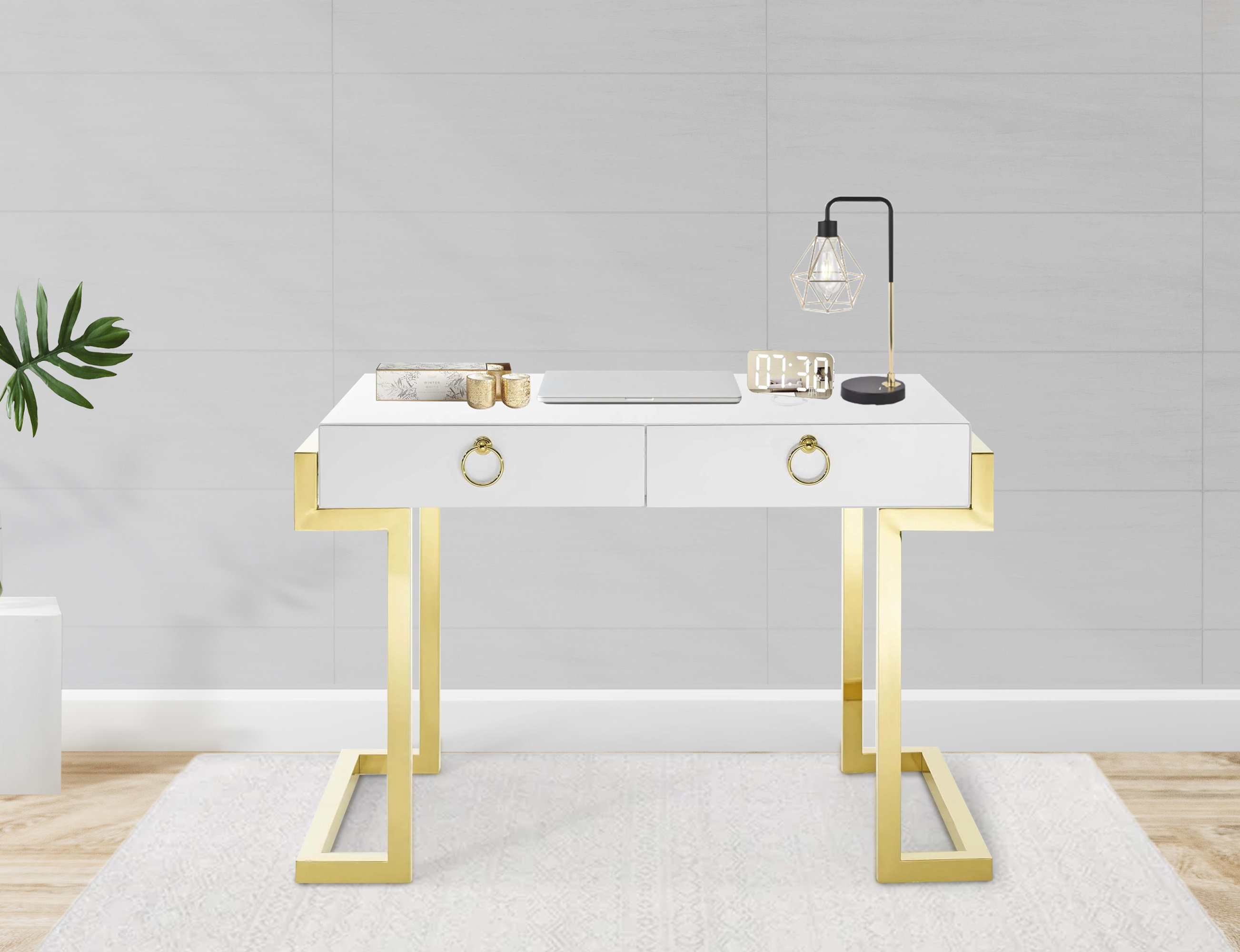 Modway Ring Office Desk & Reviews | Wayfair