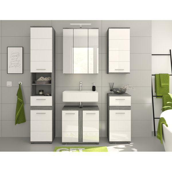 Ebern Designs 5-Piece Harbinder Bathroom Combination | Wayfair.ie