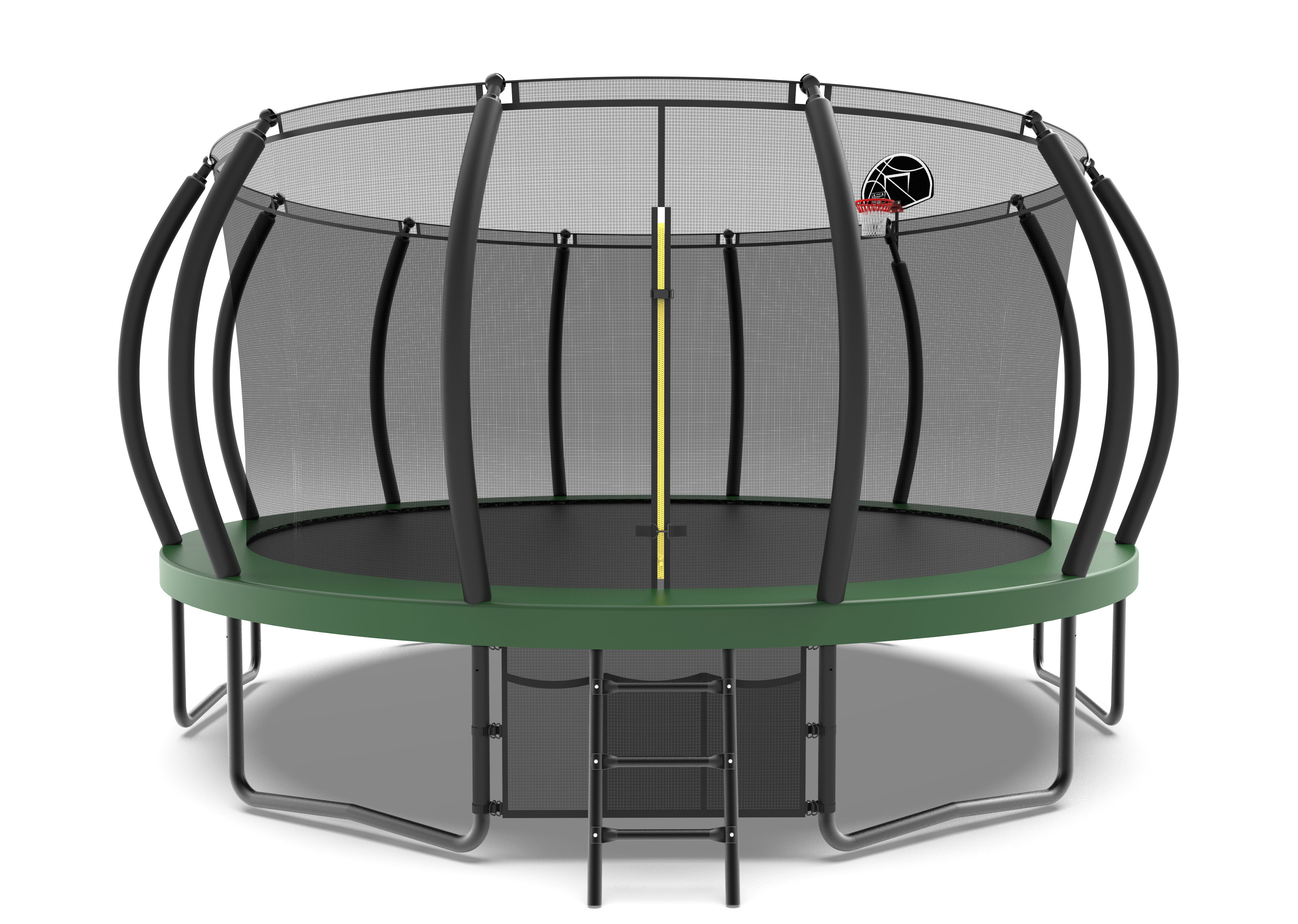 WANDINGT 16FT Trampoline With Basketball Hoop - Recreational ...