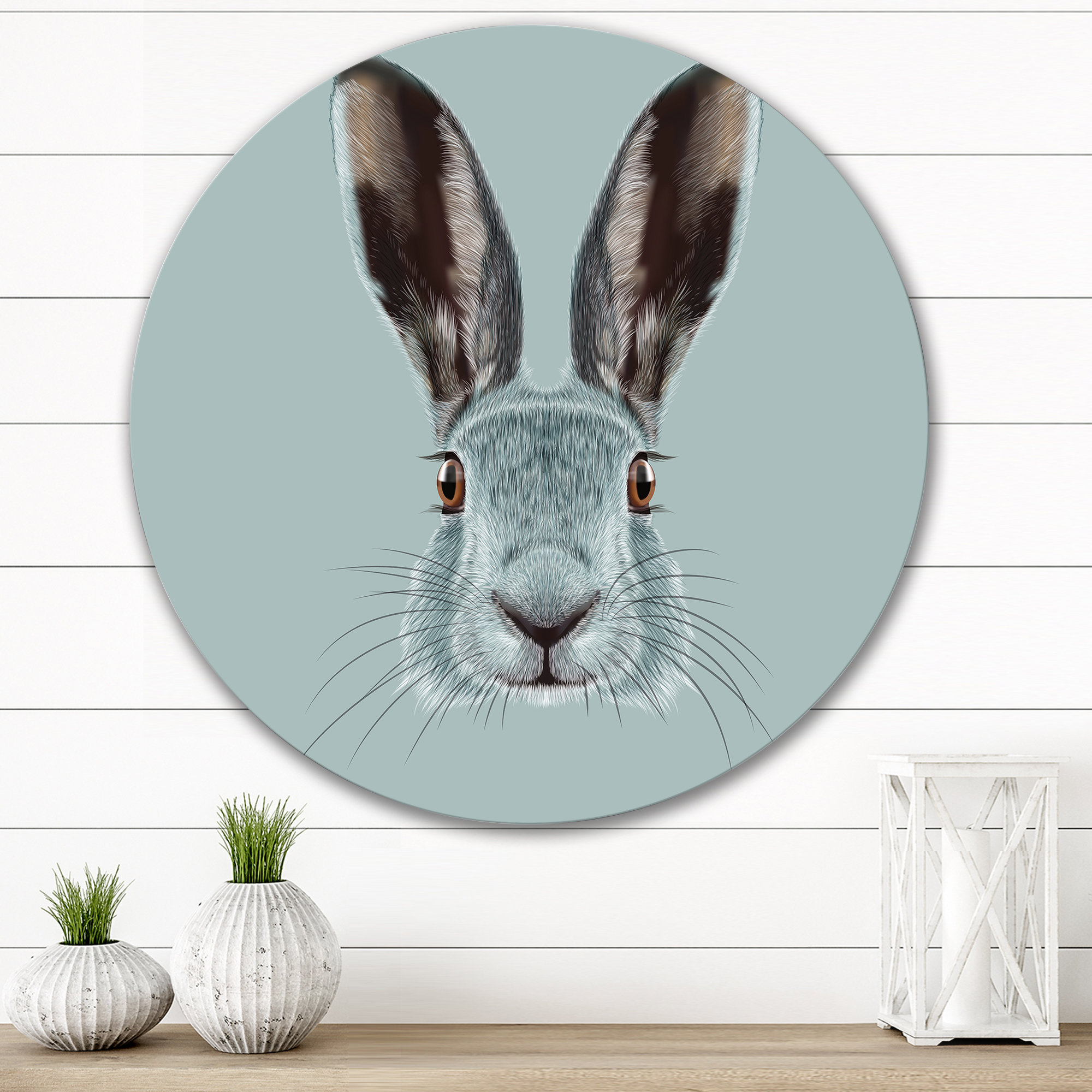 Rosalind Wheeler Portrait Of Hare I Portrait Of Hare I - Unframed ...