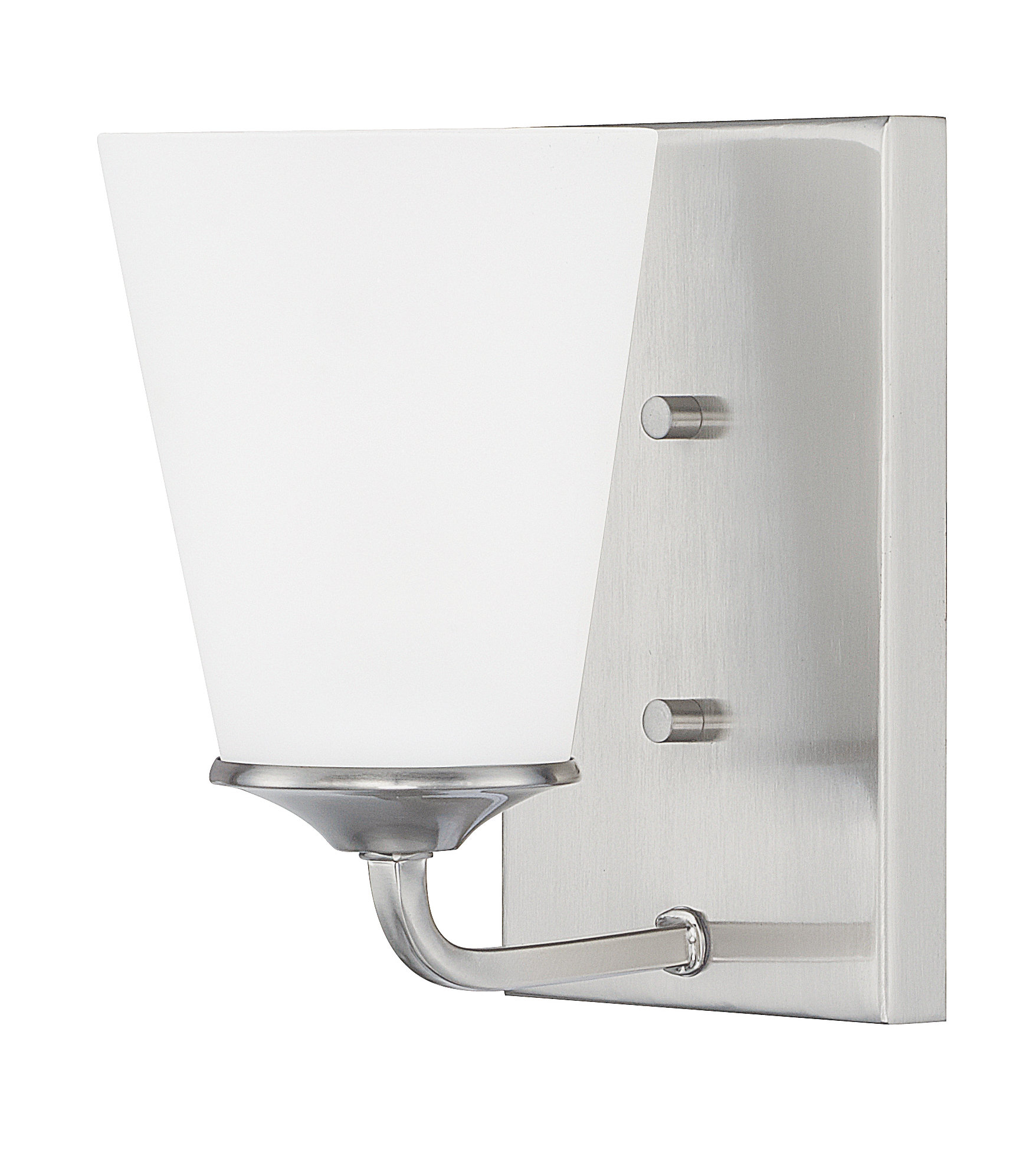 Winston Porter Hakeem 1 - Light Dimmable Armed Sconce | Wayfair