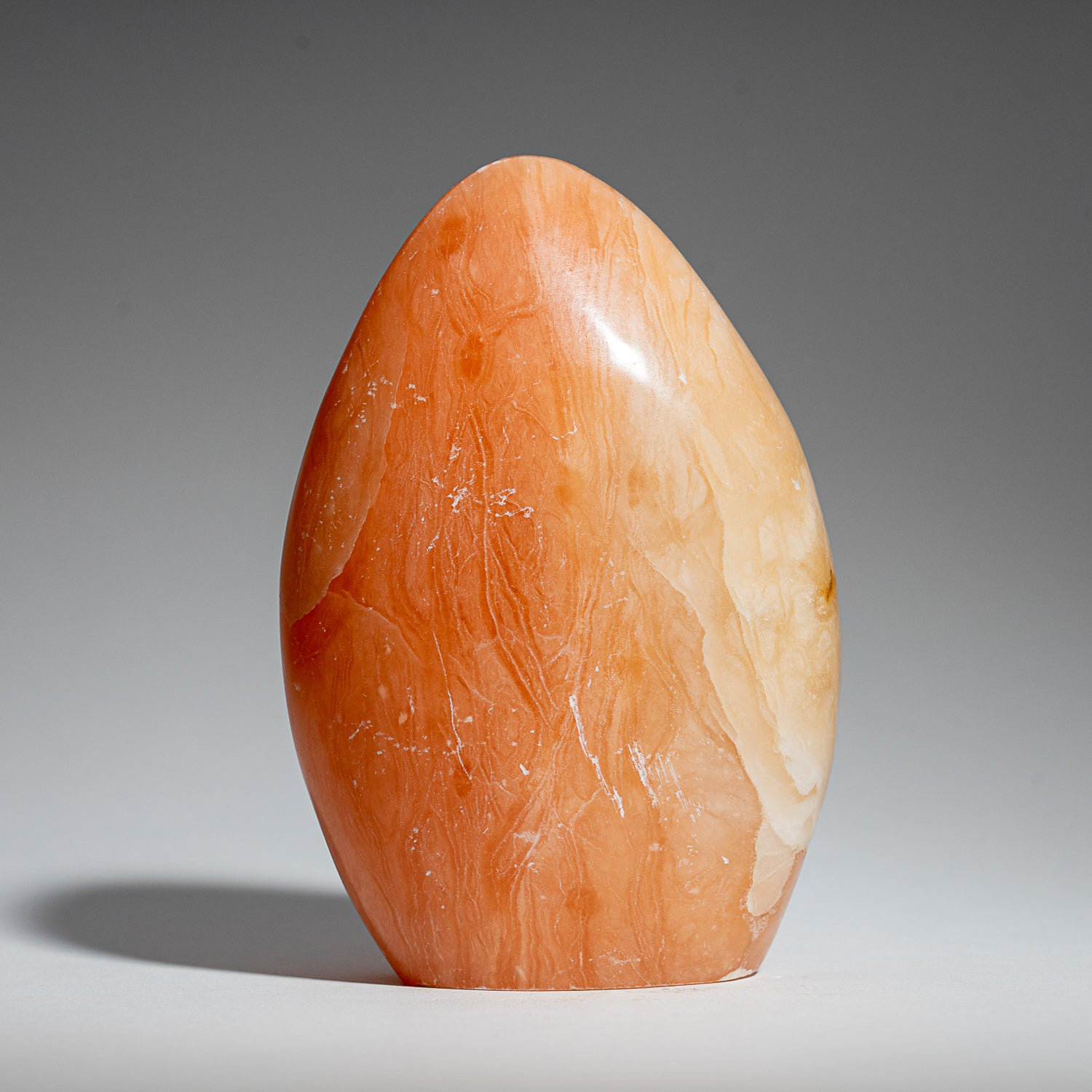 Astro Gallery of Gems Genuine Natural Orange Selenite Freeform From ...