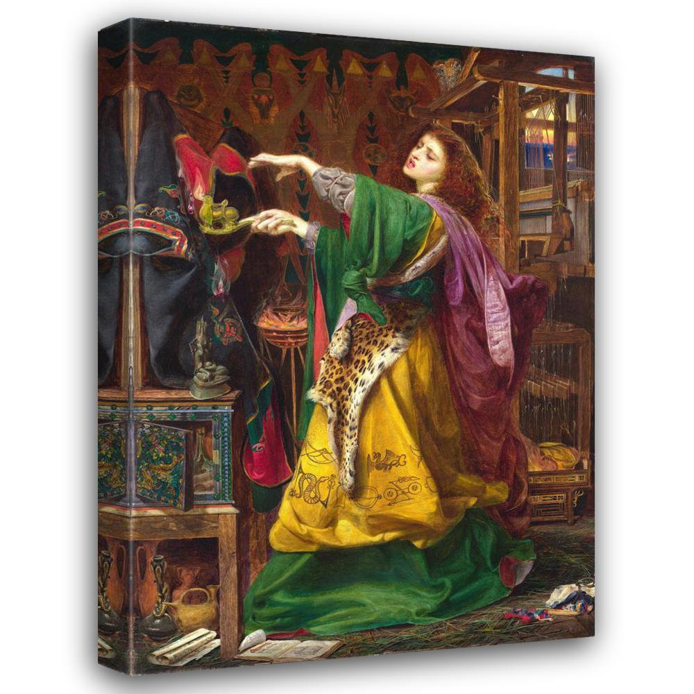 Lark Manor™ "Morgan-Le-Fay" by Frederick Sandys - Gallery Wrap Canvas ...