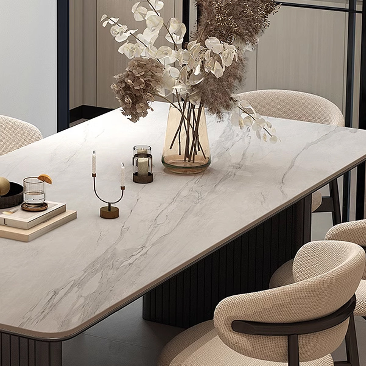 Animoe D Furniture Modern luxury Italian minimalist rock table ...