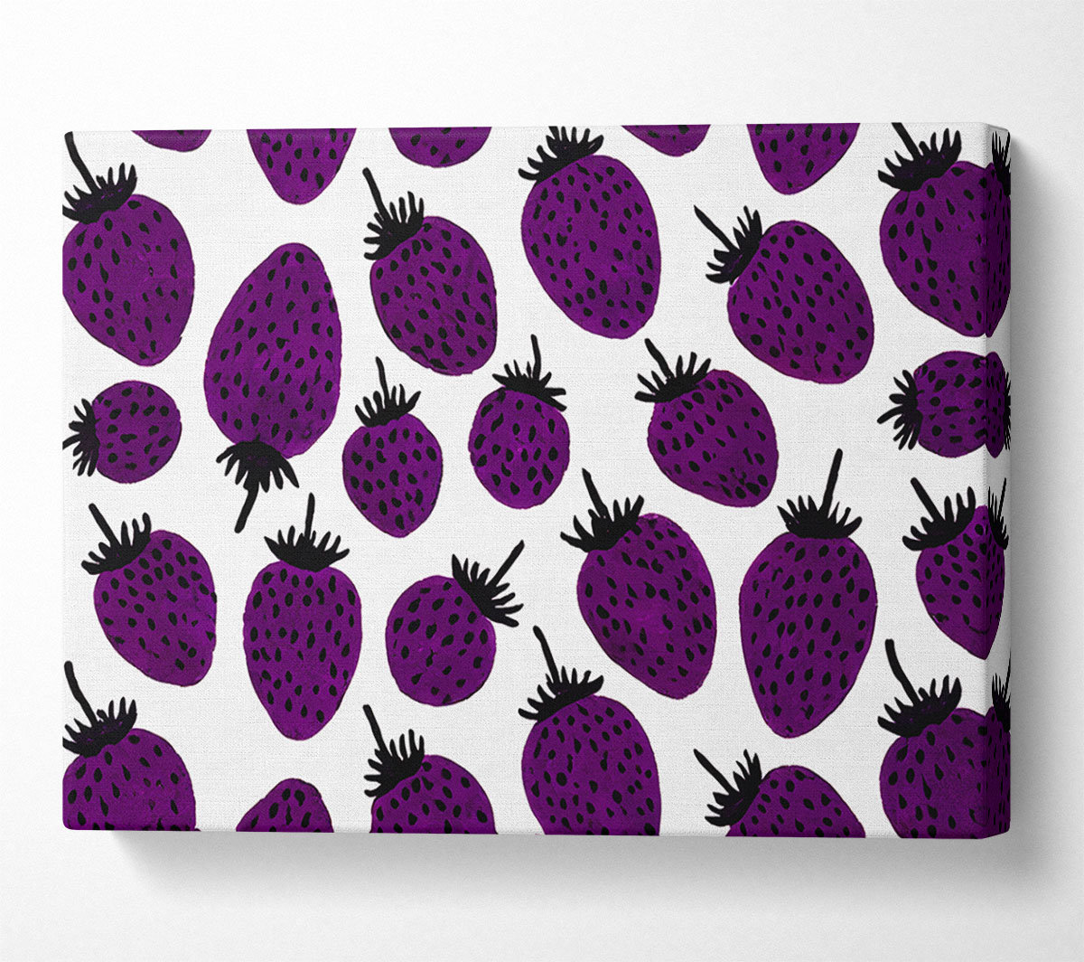 ClassicLiving Purple Raspberries - Wrapped Canvas Art Prints | Wayfair ...