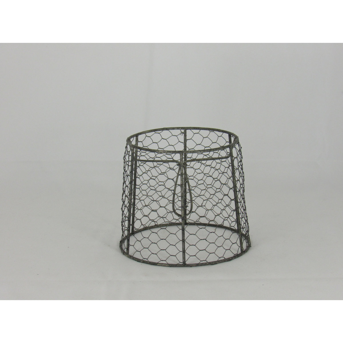 Williston Forge 5" H Metal Chicken Wire Drum Lamp Shade ( Clip On ) in ...