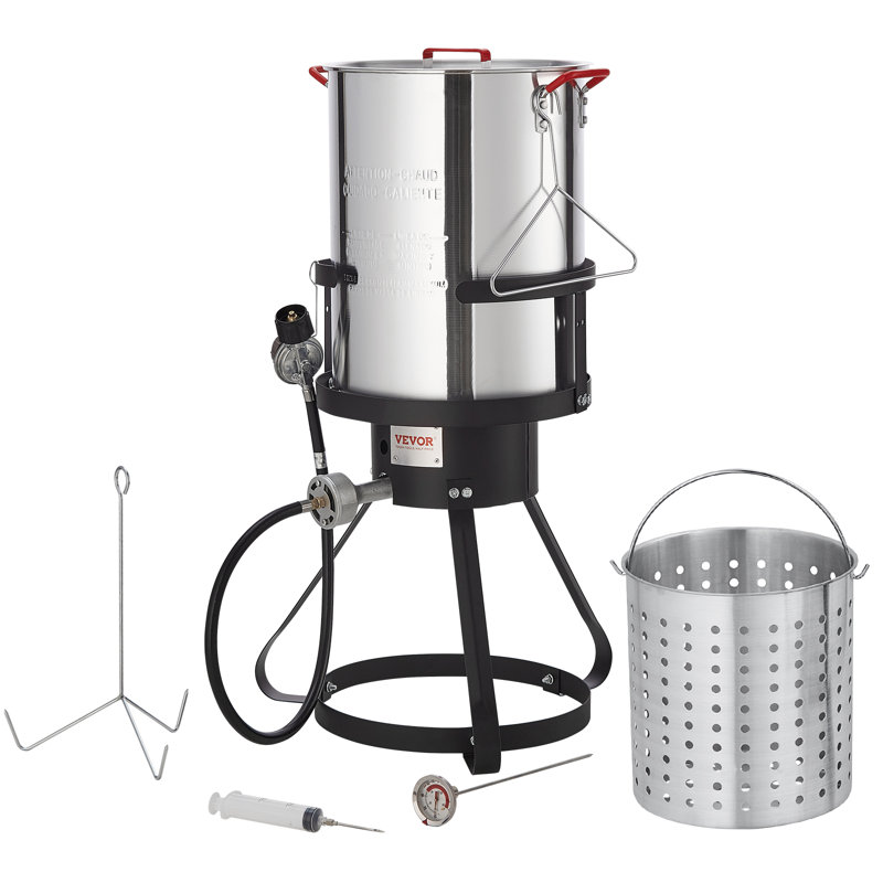 VEVOR Single Burner High Pressure Propane Turkey Fryer | Wayfair