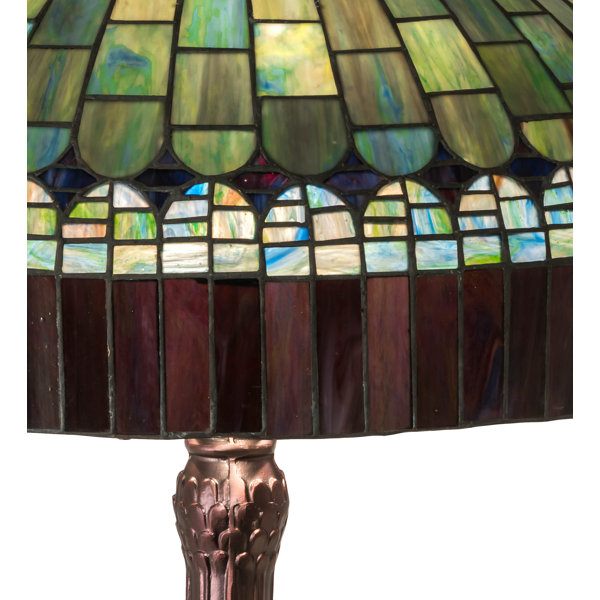 Meyda Lighting 31" High Tiffany Candice Table Lamp | Wayfair