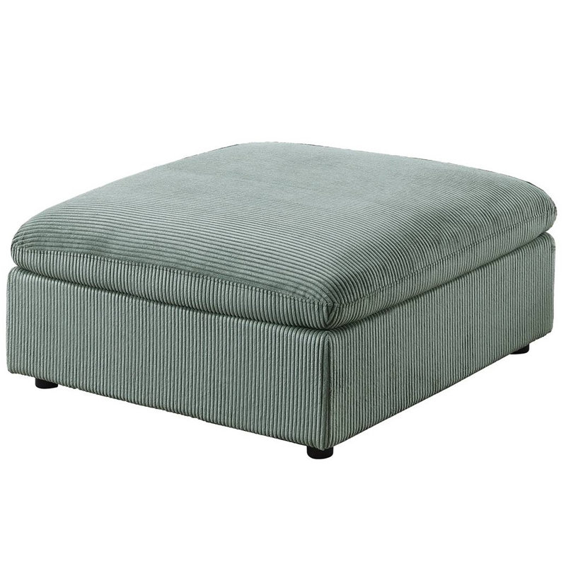 Latitude Run® Lanesha 8 - Piece X-Large Corduroy Modular Sectional set ...