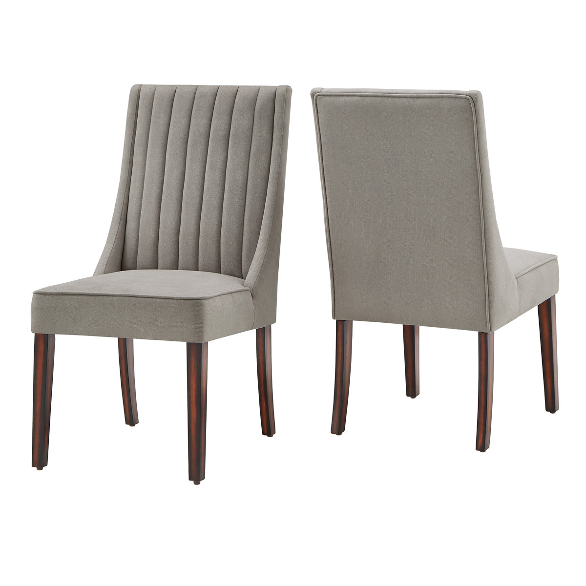 Lark Manor™ Aleysia Upholstered Channel Back Dining Side Chair ...