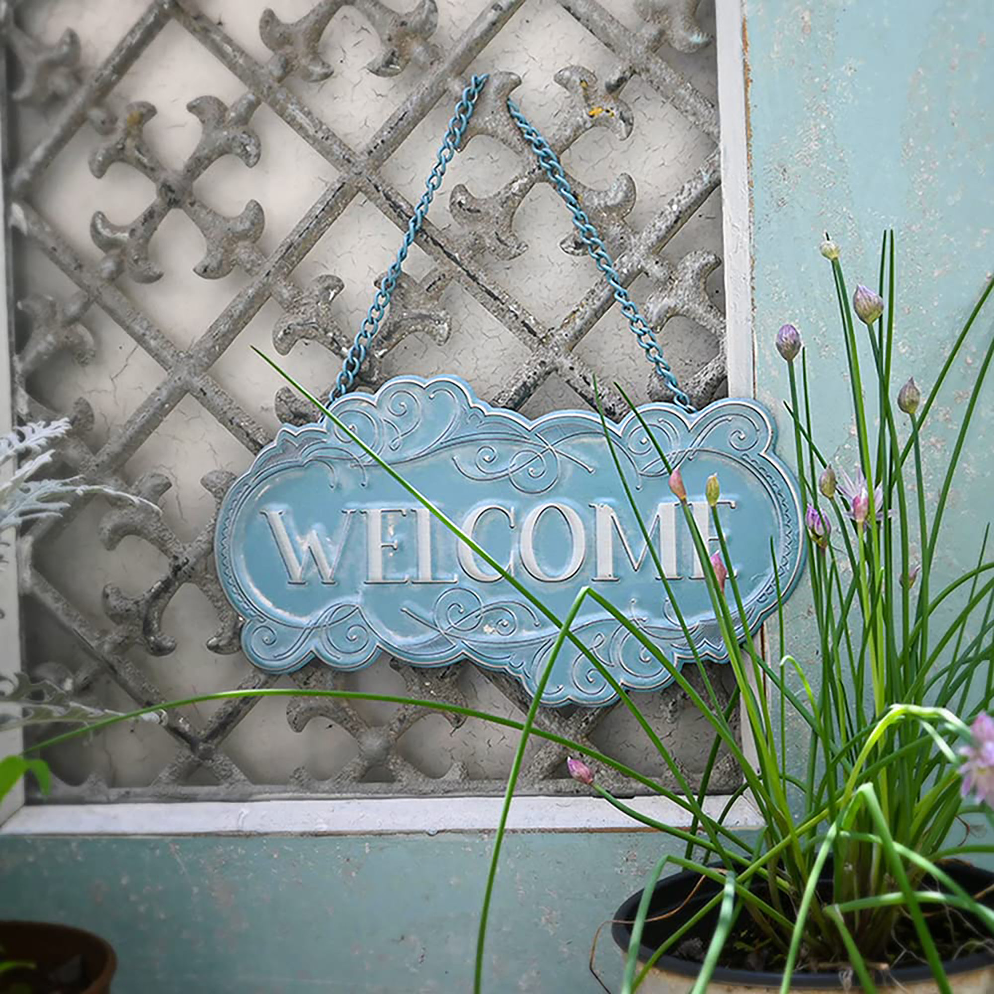 Lark Manor Metal Welcome Sign - Wayfair Canada