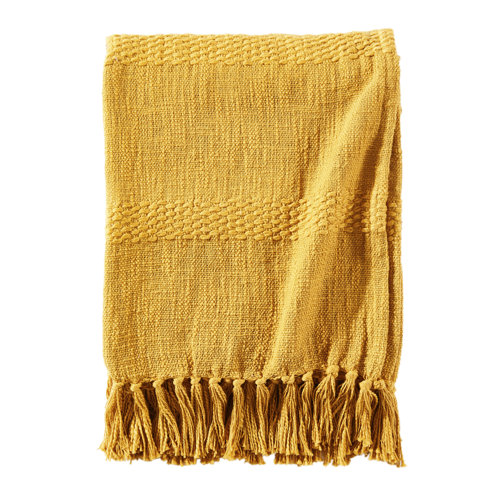 Yellow & Gold Blankets & Throws You'll Love | Wayfair