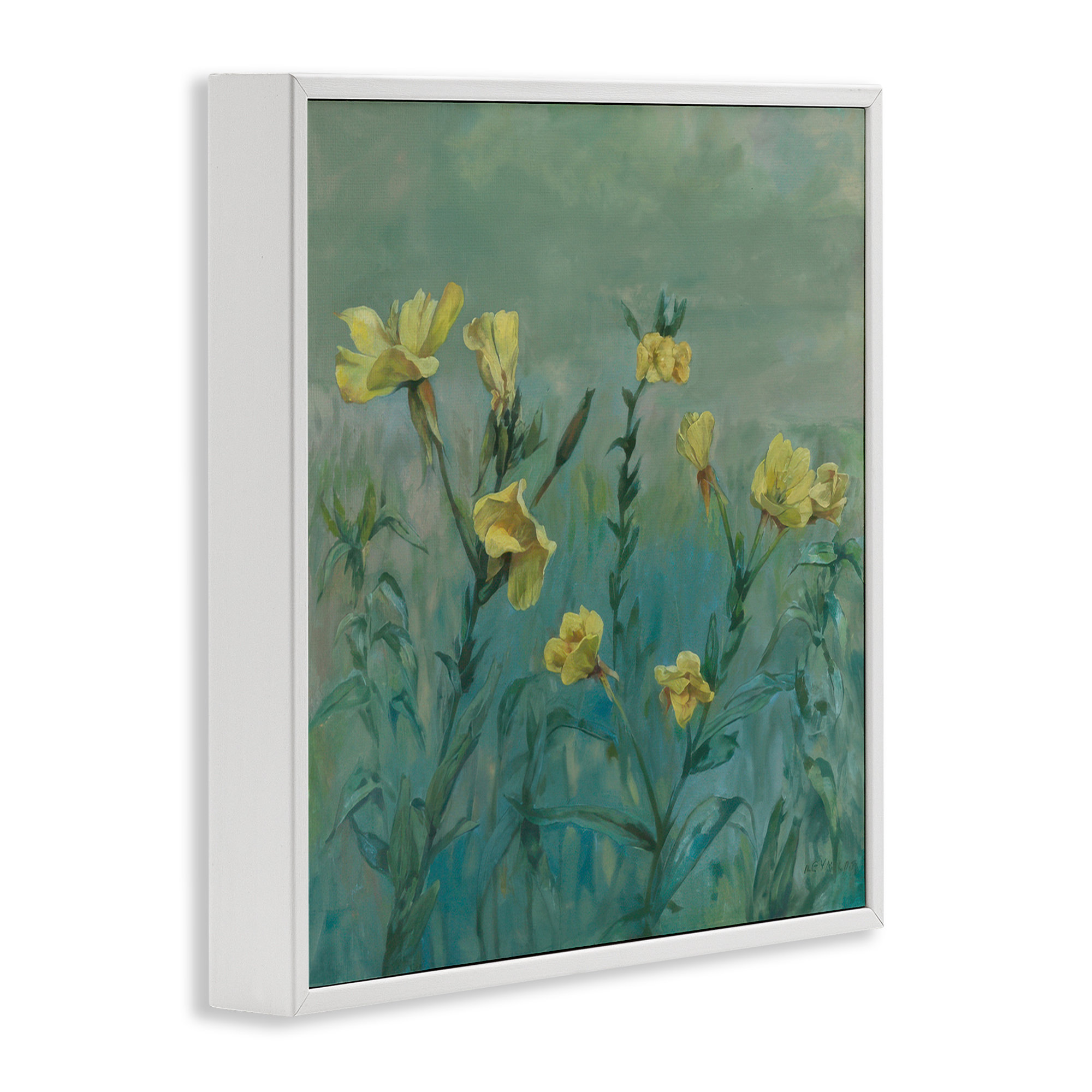 Stupell Industries Buttercup Flower Field Framed Giclee Art by Graham ...