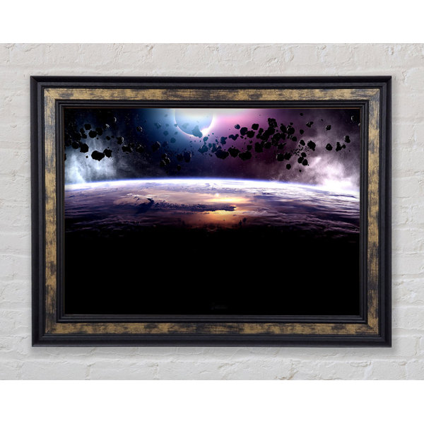 Bright Star Asteroids Eclipse - Single Picture Frame Print | Wayfair.co.uk