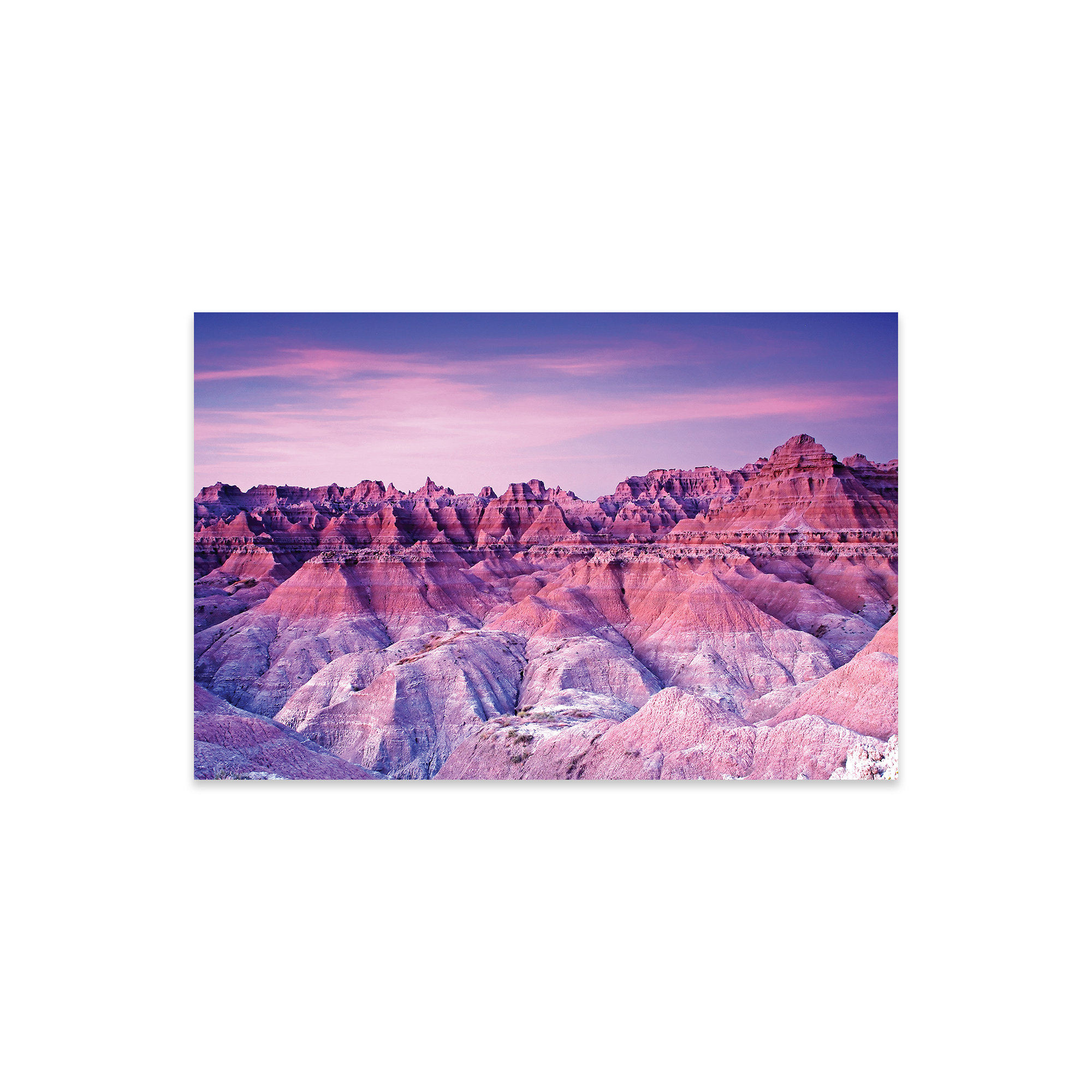 Millwood Pines Badlands Sunrise On Plastic / Acrylic by Brian Wolf ...