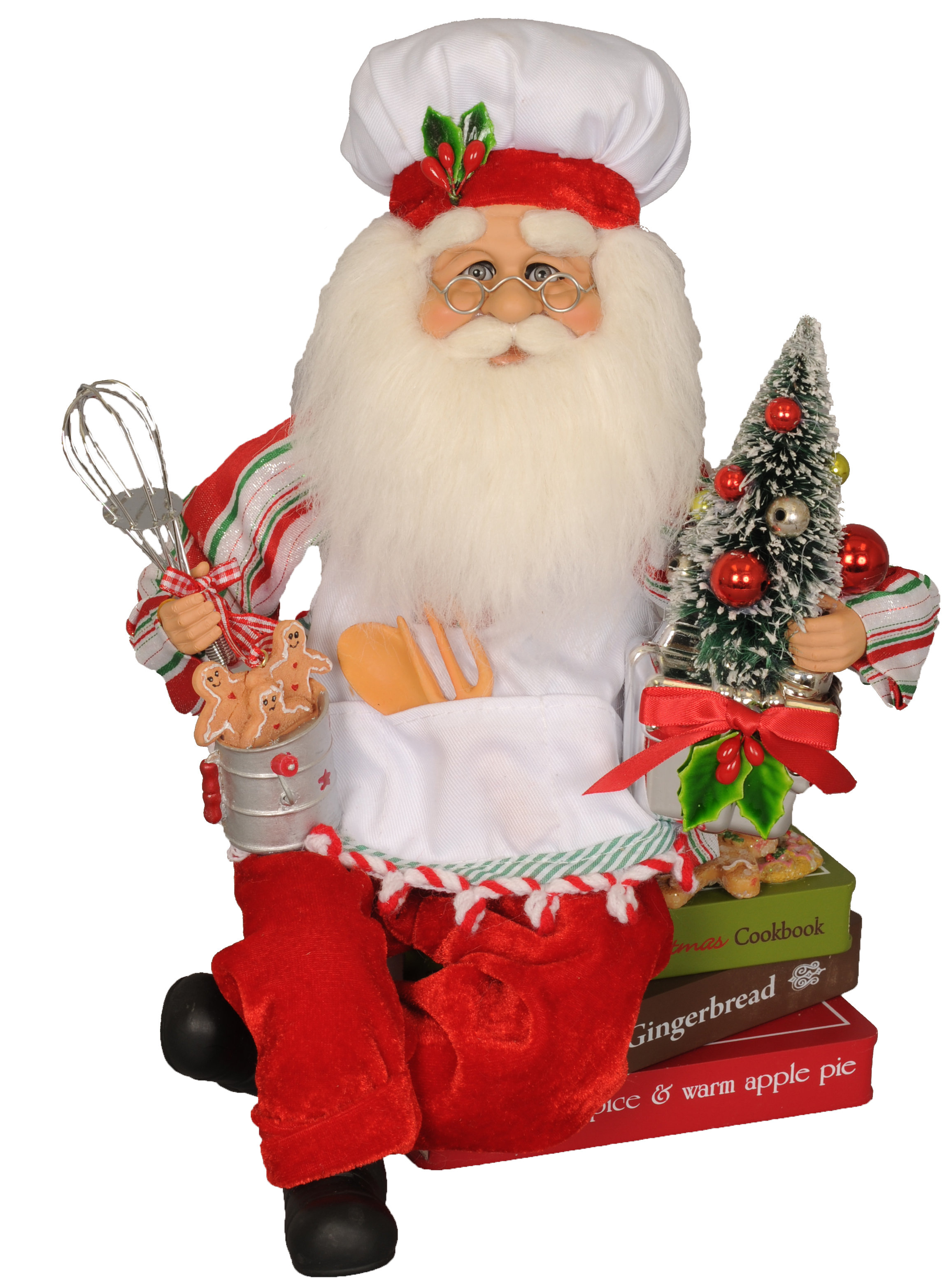 Karen Didion Originals Baking Santa & Reviews | Wayfair