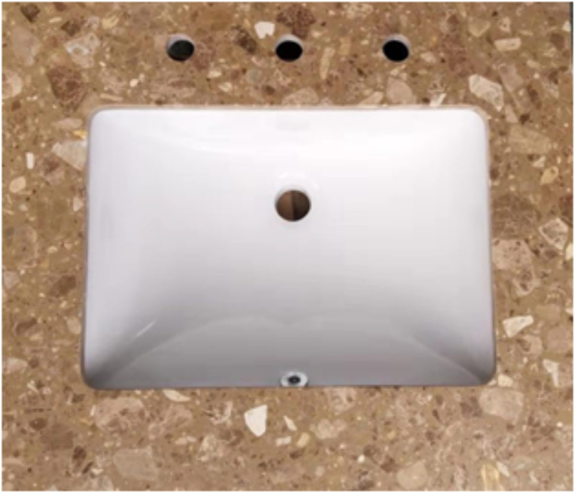 Royal Legend® Square Quartz 22" Single Bathroom Vanity Top | Wayfair