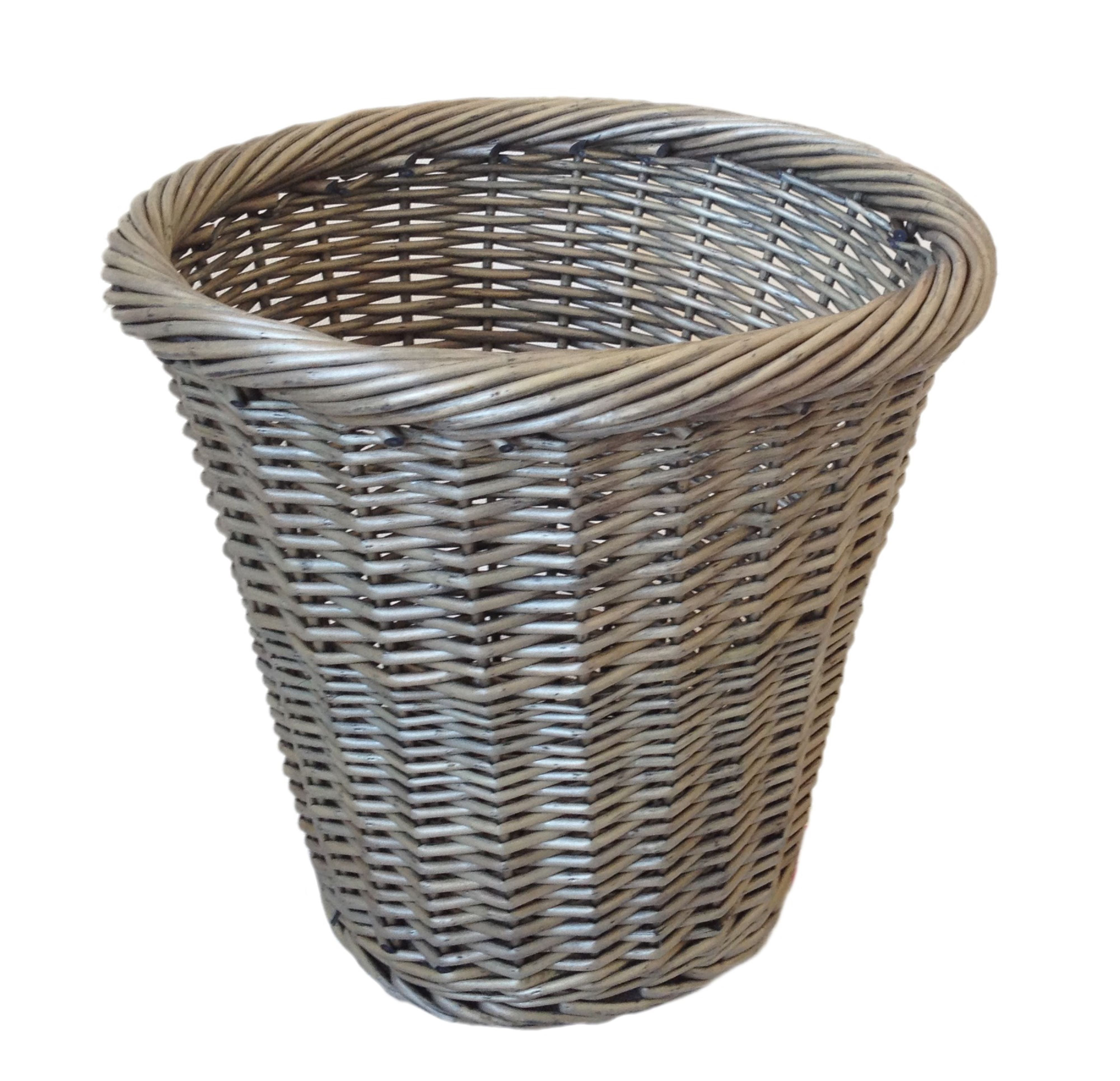 Bay Isle Home Wicker Waste Paper Bin | Wayfair.co.uk