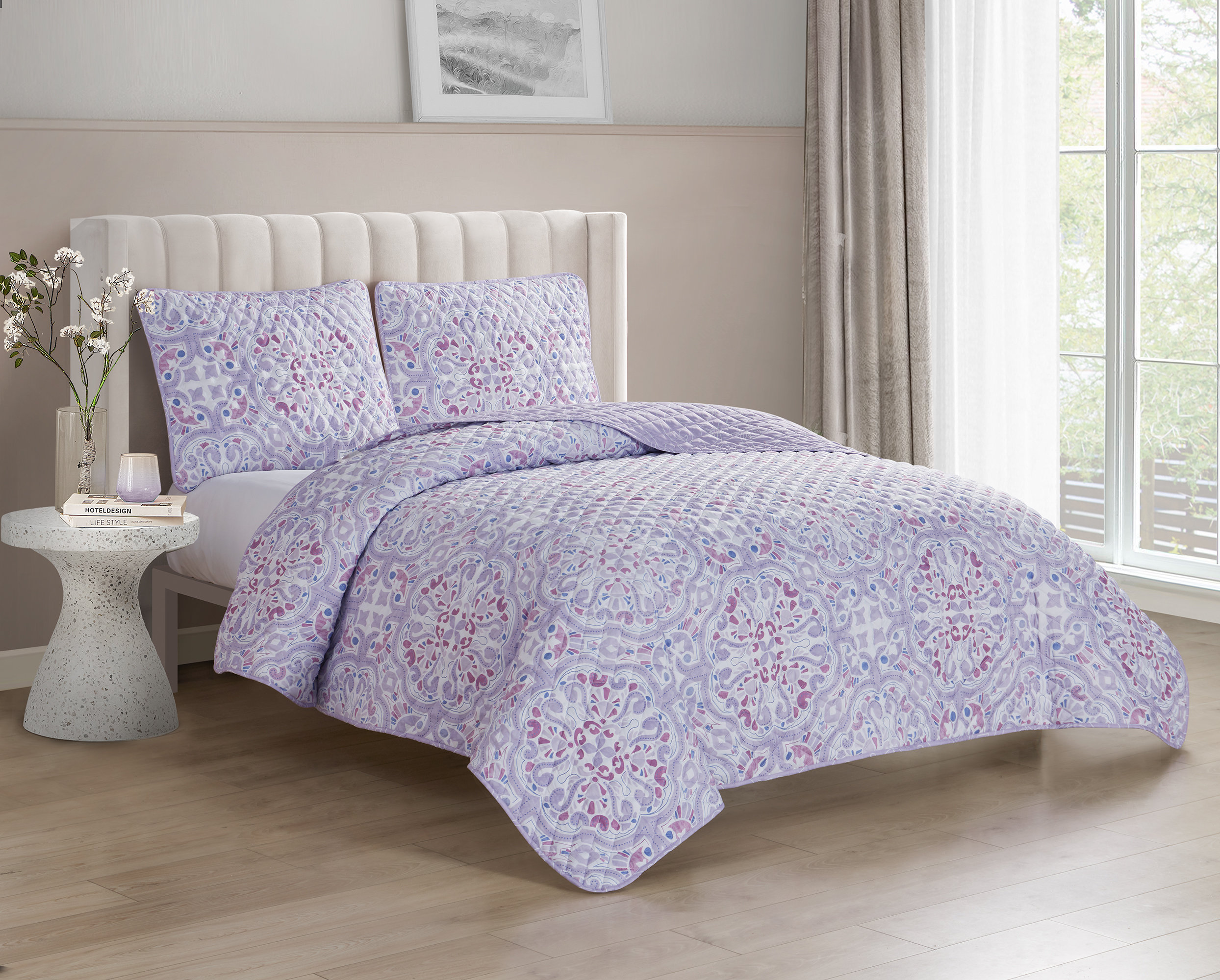 Haven & Willow Trystan Polyester Quilt Set | Wayfair