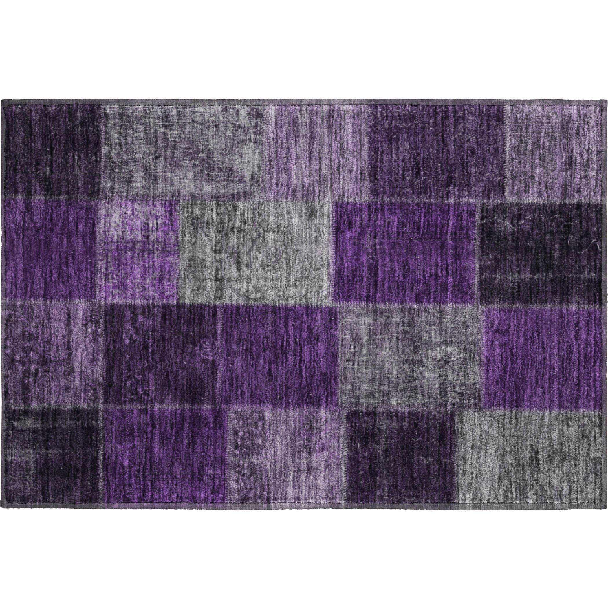 Addison Rugs Premium Machine Washable Mayfield Eggplant Rug | Wayfair