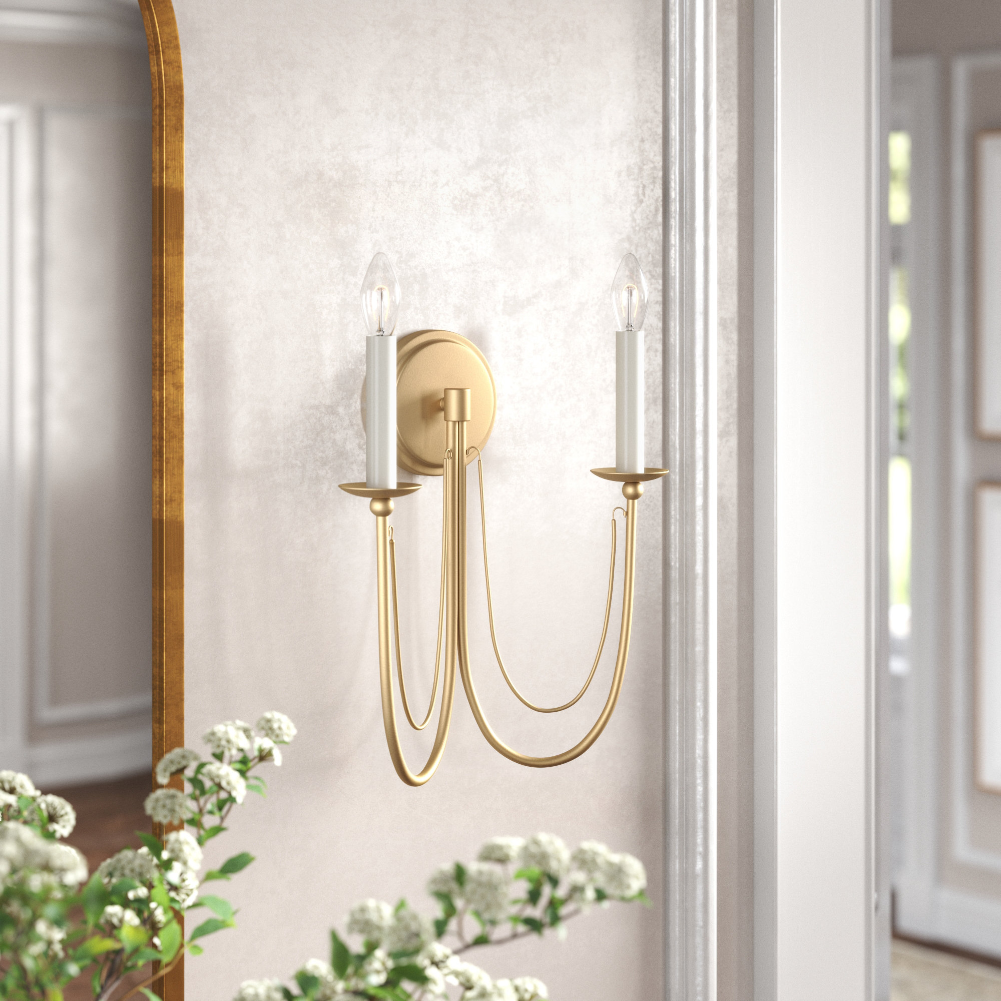 Laurel Foundry Modern Farmhouse Corsham Candle Wall Light & Reviews ...