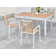 AXI Zora Rectangular 4 - Person 160cm Long Dining Set | Wayfair.co.uk
