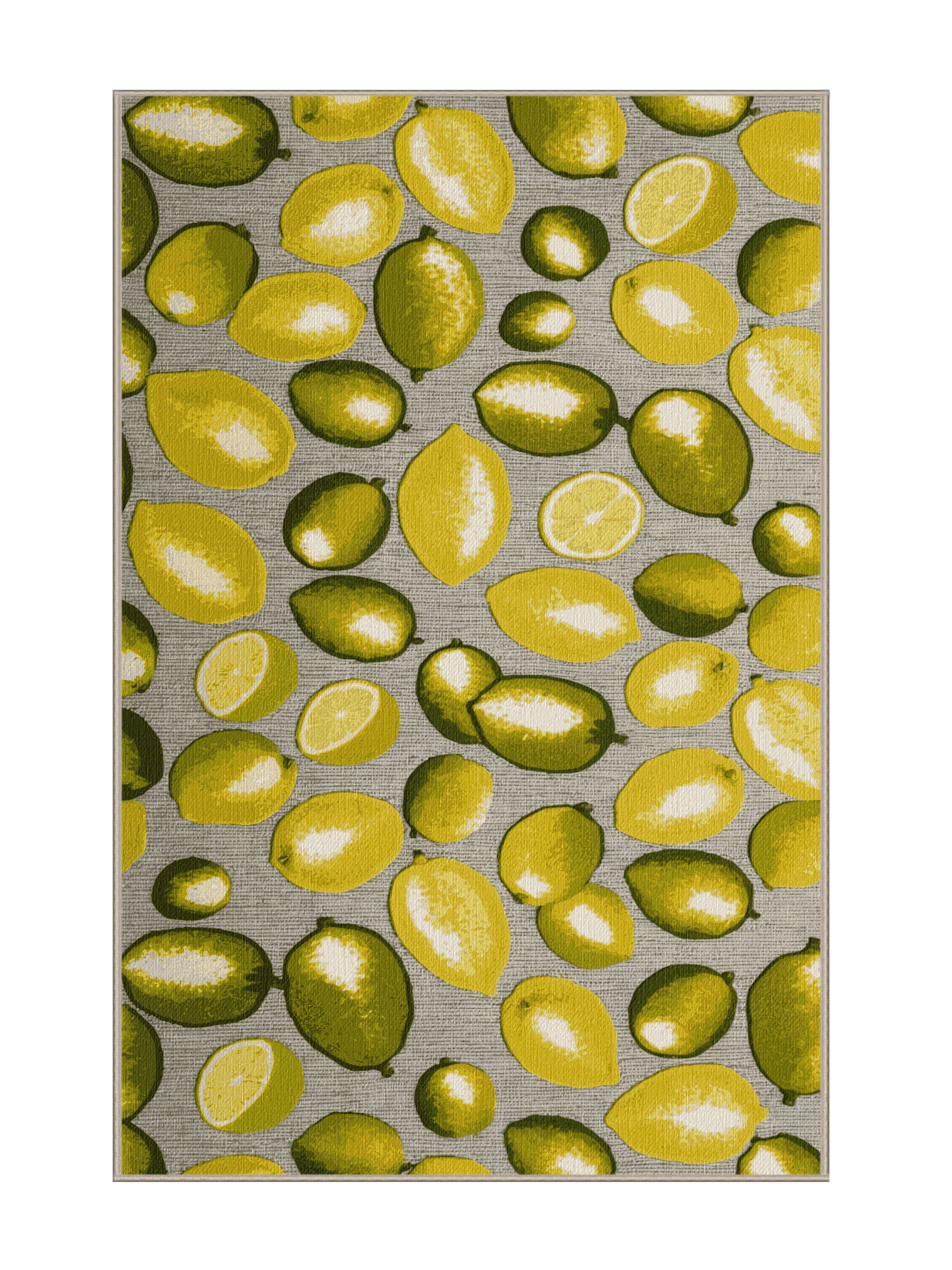 One Allium Way Washable Limequat Fruits Area Rug - Wayfair Canada