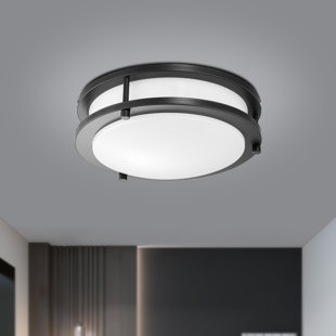 Bronze Flush Mount Lighting You'll Love | Wayfair