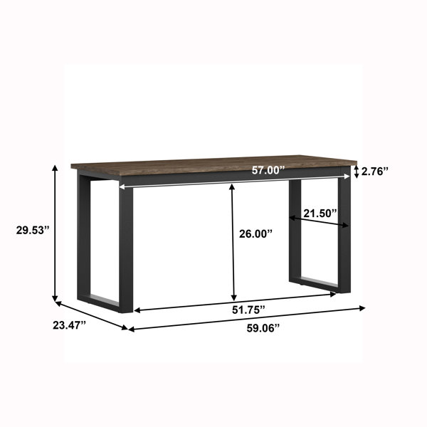 Union Rustic Heikkila Desk & Reviews | Wayfair