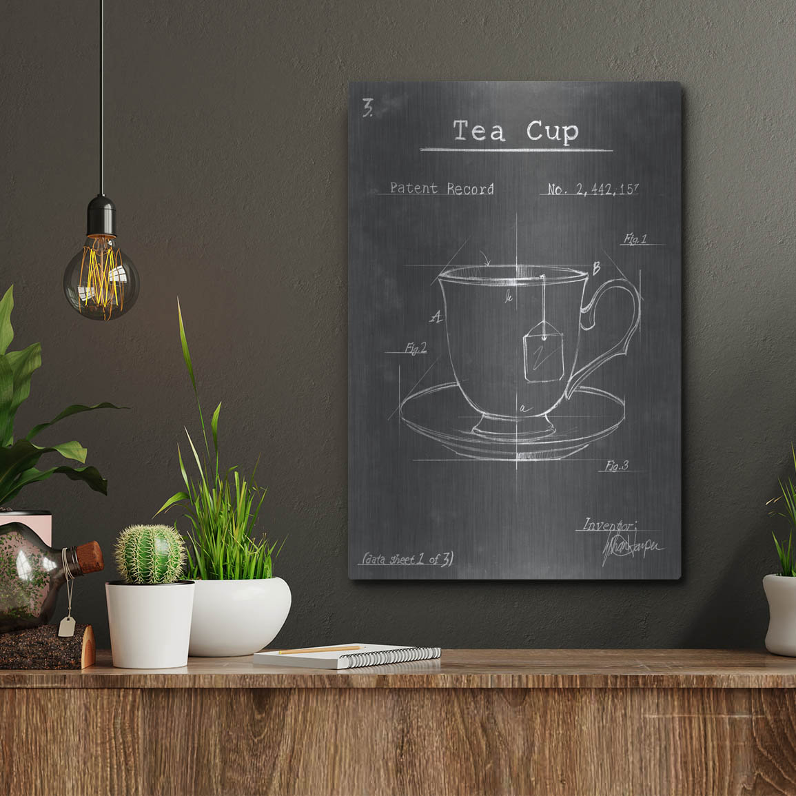 17 Stories 'Morning Routine 1' by Ethan Harper Metal Wall Art | Wayfair