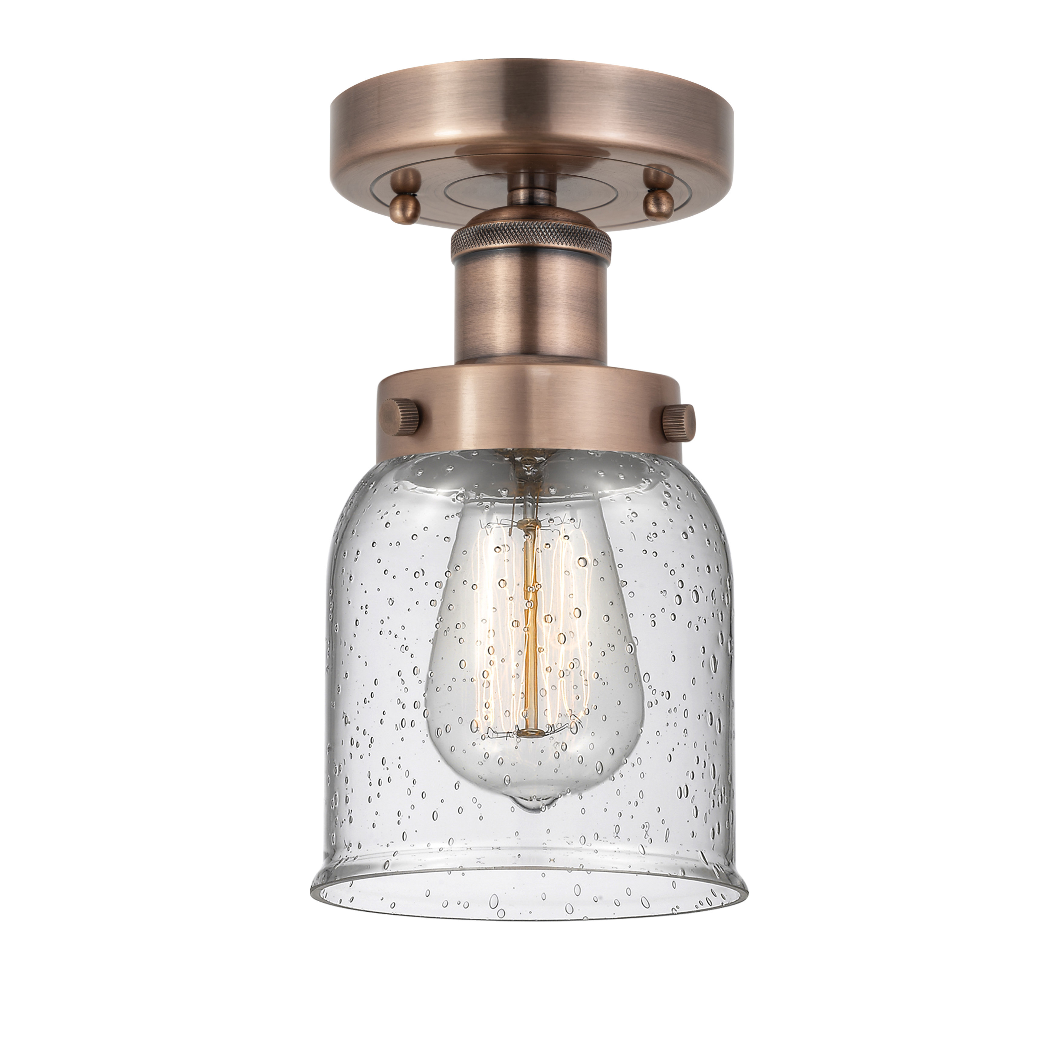 Breakwater Bay Beacon Glass Semi Flush Mount - Wayfair Canada
